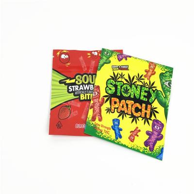 China SGS 120mic Gravure Mylar Packaging Bag Edible Flavor Sour Belts CMYK Pantone for sale