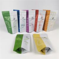 China Food Powder Doypack Bags Herbal Incense Packaging AL 0.7C Herbal Stand Up Pouch for sale