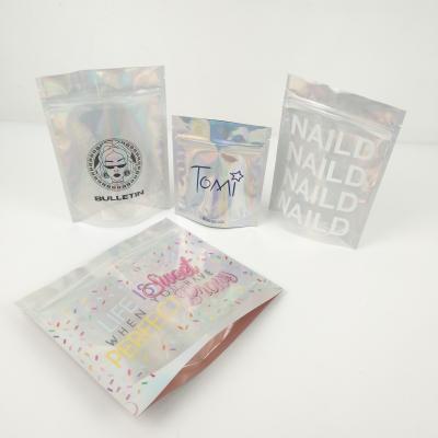 China 1.2c Mpet CMYK Ziplock Plastic Packing Bags VMPET Gravure For Jewelry Cosmetics for sale