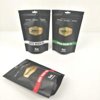 China 200g Vmpet 10C Laminated Plastic Pouches Packaging Black Matte Mopp for sale