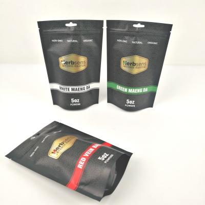 China 200g Vmpet 10C Laminated Plastic Pouches Packaging Black Matte Mopp for sale