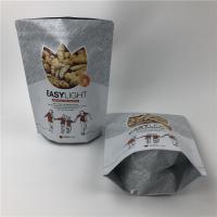 China 200mic CMYK MOPP Moringa Stand Up Ziplock Bag 1000g SGS For Protein Powder for sale