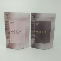 China MOPP Makeup Plastic Pouches Packaging VMPET AL Self Standing 1.2C MPET for sale