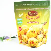China 110mic Resealable Zipper Bags CMYK Plastic Popcorn Stand Up 1.2C MPET for sale