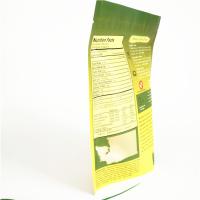 China 110mic Resealable Zipper Bags CMYK Plastic Popcorn Stand Up 1.2C MPET for sale