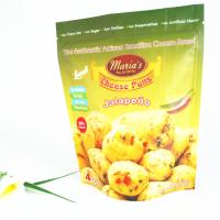 China 110mic Resealable Zipper Bags CMYK Plastic Popcorn Stand Up 1.2C MPET for sale