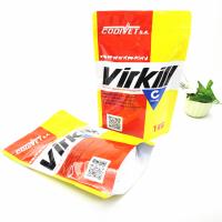 China CMYK MOPP Plastic Smell Proof Pouches Popcorn Stand Up 110mic for sale