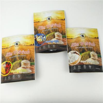 China Resealable CMYK Color Mylar Ziplock Bags 200mic Stand Up Zipper Pouch for sale