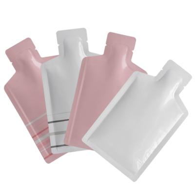 China Laminated 3.5g 7g Childproof Ziplock Bags Irregular Shaped Makeup Lotion Packaging Bag for sale