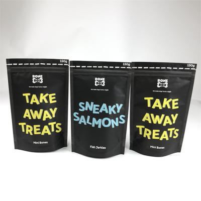 China CMYK Printed Plastic Pouches Packaging Kraft Paper Dog Food Bag for sale