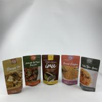 China Stand Up Doypack Tobacco Packaging Pouch Hot Seal Zipper Packet With Logo for sale