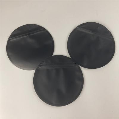 China Gummy Hologram Plastic Pouches Packaging Round Shape 3.5g 7g 5 Inches for sale
