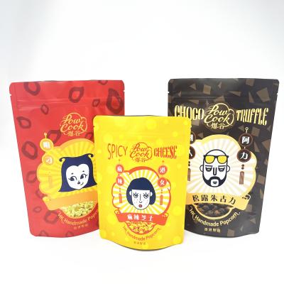 China Resealable Smell Proof Mylar Aluminum Ziplock Packaging Bags For Food Snack Cookie for sale
