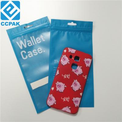 China Charger Data Cable Frosted Flat See Through Bag Mobile Phone Accessories With Hanghole for sale