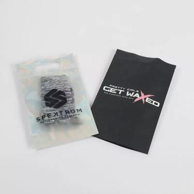 China Doypack Matte Cosmetic Packaging Bag Stand Up Mylar For Facial Cloth Packaging for sale