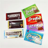 China Custom Printed Mylar Edibles Snack Bag Packaging For Chocolate Bar 400mg for sale