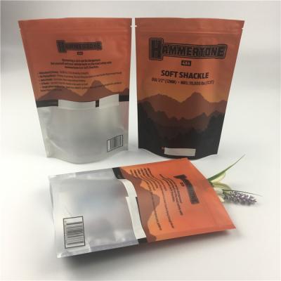 China THC Plastic Stand Up Pouch With Zipper Mylar Packaging Bag For Snack Cannabis for sale