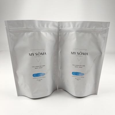 China Plastic Sea Salt Rock Salt Bath Packaging Bag Water Proof Stand Up Pouch for sale