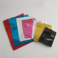 China Marjuana Mylar Stand Up Pouch Food Grade CMYK Color Ziplock Customized Logo for sale