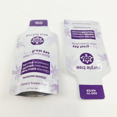 China Food Grade Unique Shape Foil Packaging Bags Digital Printing Die Cut Stand Up Zipper Pouch for sale