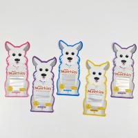 China Childproof Ziplock Mylar Stand Up Bags 3.5g Special Die Cut 50 - 200microns Thickness for sale