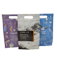 China Custom Design Stand Up Zipper Pouch Body Scrub Packaging Aluminum Foil Mylar Bags for sale