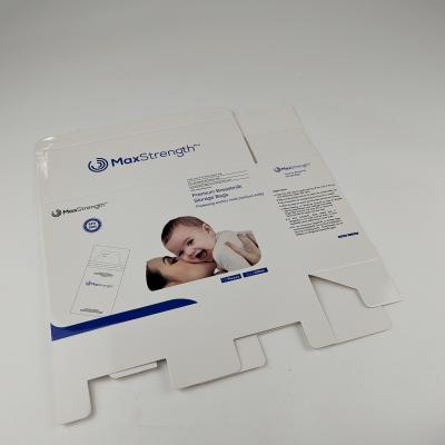 China 400g Paperboard Storage Box Customized Rectangular Milk Packaging Box for sale