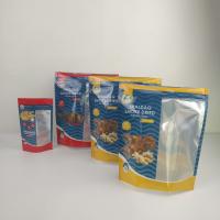 China Stand Up Foil Ziplock Mylar Food Storage Bags Moisture Proof Smell Proof For Snack for sale