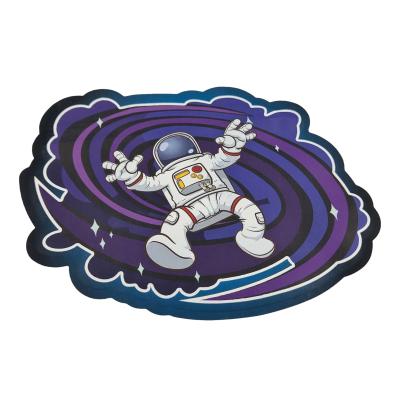 China 3.5g Sealed Smell Proof Mylar Bags Custom Printed Unique Special Die Cut Irregular Shaped for sale