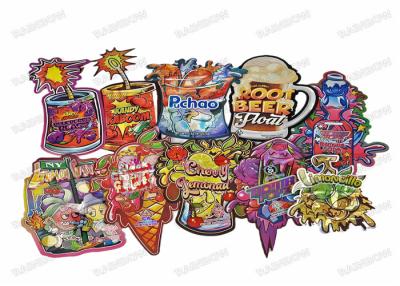 China Holograph Custom Shaped Aluminum Soft Touch 3.5g food packaging Mylar Bags Die Cut Pouches for sale