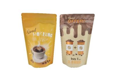 China Custom Coffee Bag 250g 500g 1kg Ziplock Stand Up Bag for sale