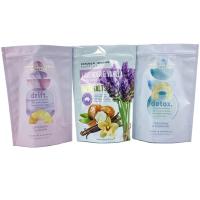China Custom Digital Printing Private Label Spa Gift Natural Epsom Salt Bath Salts Packaging Bag Mylar Bag for 250g Body Scrub for sale