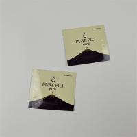 China Professional Cosmetic Packaging Bag Max.10 Colors Flat Bag Free Samples Packets for sale