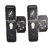 China High Quality Custom Square Black Paper Box With Special Front Hollow Window Food Packaging White Cardboard Gift Box for sale