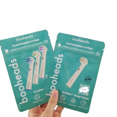 China Biodegradable Bag For Body Lotion Bath Salt Shower Gel Food Packaging Bags Zip Lock Stand Up Pouch for sale