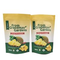 China Custom Printed Reusable Gold Stamp Kraft Paper Pouch Digital Print Eco Friendly Mylar Bags for sale