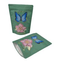China Factory Supplied Soft Touch Mylar Bag with Spot UV Custom Resealable Mylar Bags for Spice Powder for sale