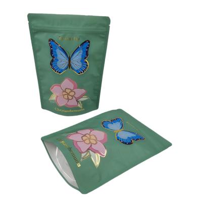 China Factory Supplied Soft Touch Mylar Bag with Spot UV Custom Resealable Mylar Bags for Spice Powder for sale