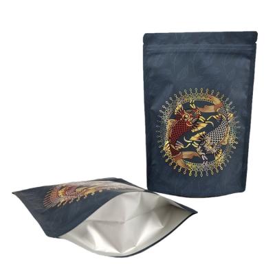 China Custom Printed Heat Seal 3.5 7g 1oz Plastic Soft Touch Mylar Bag Digital Print Gummie Candy Packaging for sale