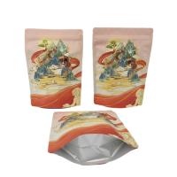 China Custom Stand Up Pouch With Zipper For Food Aluminum Foil Soft Touch Mylar Bag for Dry Fruit Snack Candy for sale