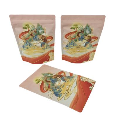 China Best Selling Custom Soft Touch Mylar Bag Stand Up Aluminum Foil 3.5g Smell Proof Protein Coffee Spice Flour Packaging Po for sale