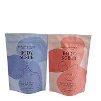 China Recyclable Zip Lock Stand Up Pouch Aluminum Foil Body Scrub Enjoy Spa Bath Soak Sea Salt Biodegradable Plastic Packaging for sale