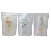 China Customized Packaging Stand Up Bag Mylar Zipper Bag Aluminum Foil Pouch For Scrub Bath Salt Packing for sale