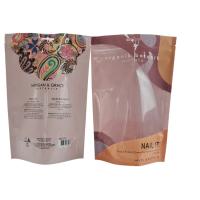 China Matte Oem Custom Printed Bath Salts Packaging Zip Lock Bath Salt Body Scrub Standing Pouch Packaging Bags Stand Up Bags for sale