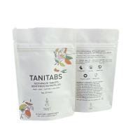China Custom Waterproof Biodegradable Pla Kraft Paper Ziplock Bag Zipper Bag Stand Up Pouch for sale