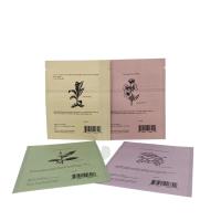 China Custom Packaging Waterproof Biodegradable Plastic Aluminum Foil Bags Zip Lock Flat For Coffe for sale