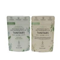 China Pouches For Food Packing Biodedgradable Stand Up Plastic Zipper Aluminium Foil Packaging Custom Matte Bags Biodegradable for sale