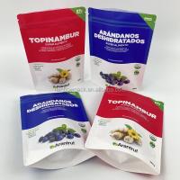 China Digital Printing Reusable Biodegradable Eco Friendly Stand Up Pouch White Kraft Paper Zip Lock Zipper Bag for sale