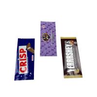 China Custom Printed Food Grade Back Side Sealed Sachet Snack Energy Bar Wrapper Packaging Mushroom Chocolate Bag for sale