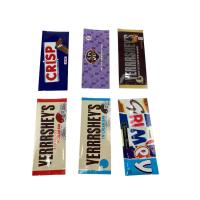 China Custom Printed Food Grade Back Side Sealed Sachet Snack Energy Bar Wrapper Packaging Mushroom Chocolate Bag for sale
